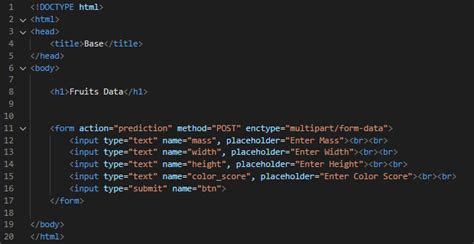 Training And Deploying The Machine Learning Model On Flask Server