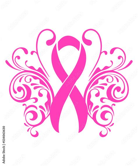 Cancer Awareness Ribbon Svg Awareness Ribbon Svg Ribbon Svg Pink