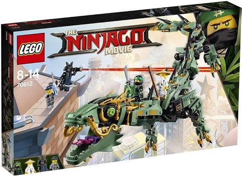 LEGO Ninjago Green Dragon Mech Building Kit With Minifigures