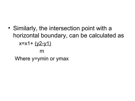 Cohen And Sutherland Algorithm For 7 8 Marks Ppt