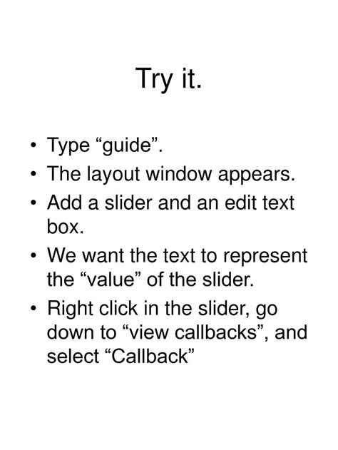 Ppt Introduction To Matlabs Graphical User Interface Gui Powerpoint Presentation Id