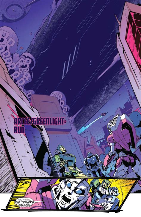 Preview Transformers Major Spoilers Comic Book Previews