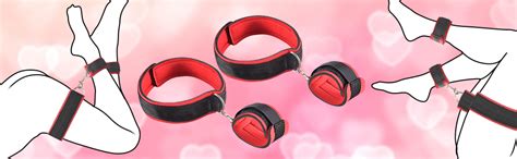 Bdsm Adjustable Thigh Wrist Cuffs Restraints Handcuffs Kit