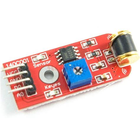 Lm393 801s Vibration Sensor Module Board Vibration Probe Analog Output Sensitivity Ttl Level