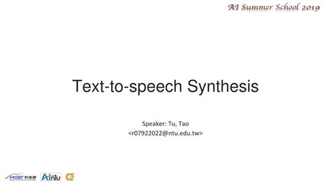 PPT Innovations In Text To Speech Synthesis A Complete Overview PowerPoint Presentation ID
