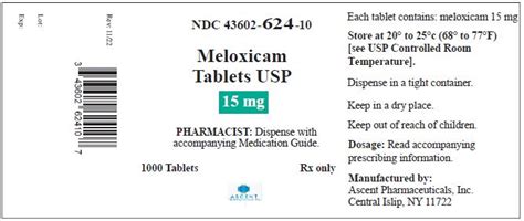 Dailymed Meloxicam Tablet