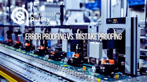 Error Proofing Czy Mistake Proofing W Trakcie Rozwiązywania Problemów
