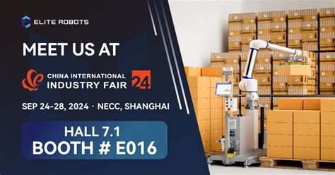 Elite Robots On Linkedin Ciif Manufacturing Robotics Automation Cobotic Palletizing Welding…