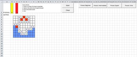 I Made Minesweeper In Excel Rminesweeper