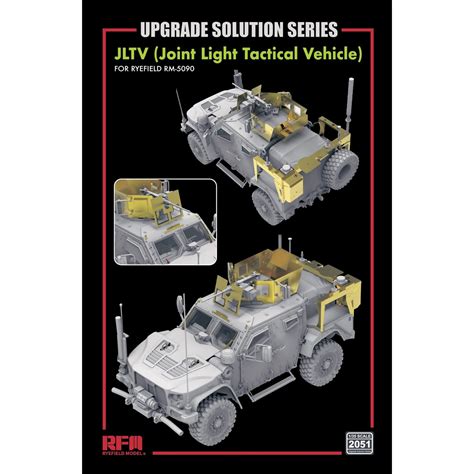 Rye Field Model Rm2051 1 35 Upgrade Set For Rm5090 Jltv Military Model Kit