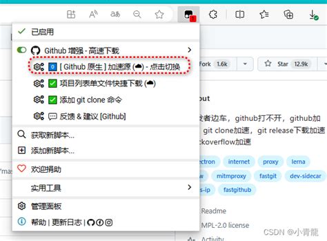 【github】作为程序员不得不知道的几款github加速神器 github加速插件 csdn博客