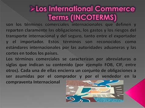 Ppt Camara De Comercio Internacional International Commerce Terms