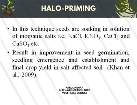 Advances In Seed Priming Pdf Agriculture Industries