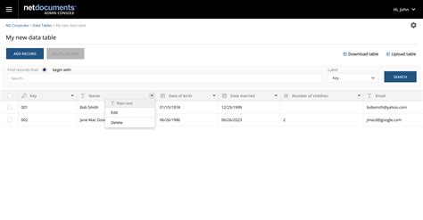 Patternbuilder Introduces Data Tables 2023 Lawyerist