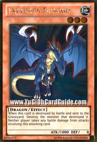Yu Gi Oh Exploder Dragon