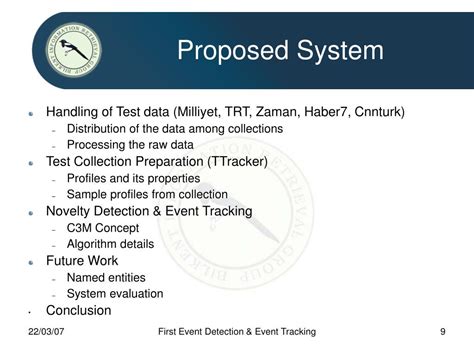 Ppt New Event Detection And Tracking Powerpoint Presentation Free Download Id859755