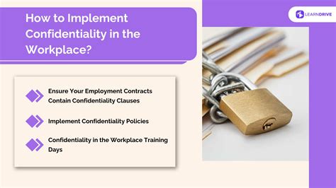 Confidentiality In The Workplace Safeguard Sensitive Information