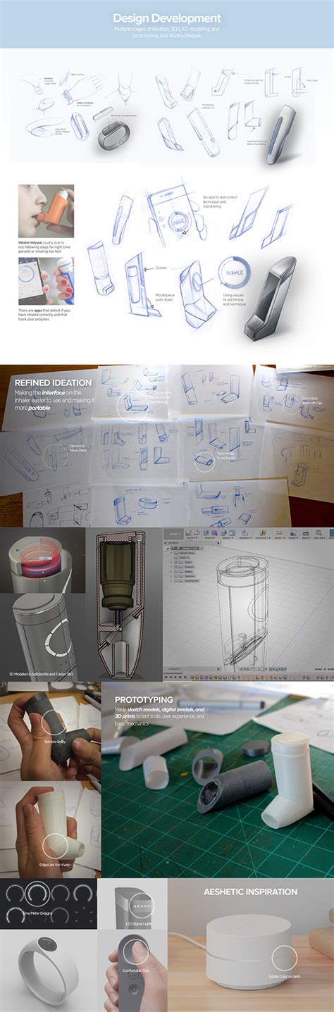 Smart Inhaler Behance