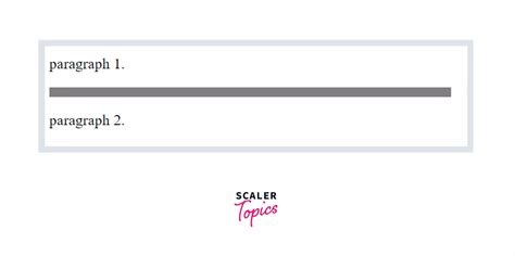 Tag In HTML HTML HR Tag Scaler Topics