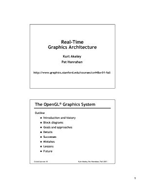 The OpenGL Graphics System Fill And Sign Printable Template Online