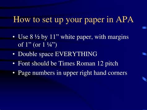 PPT Your Guide To APA Style PowerPoint Presentation Free Download