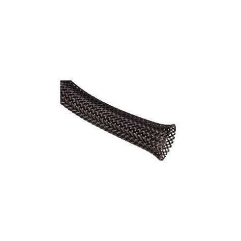 Techflex Ccp150bk50 Clean Cut 1 12 Black 50 Ft Exp Sleeving