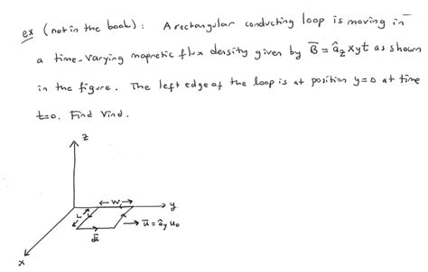 Solved Ex Not In The Book A Rectangular Conducting Loop Chegg Com