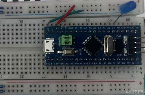 嵌入式第一课 Gpio口的认识与使用stm32f103c8t6的gpio口 Csdn博客