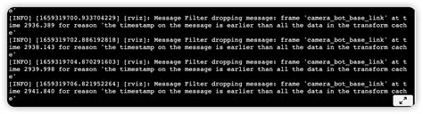 Another Explanation For The Error INFO 1647531775 937463391 Rviz