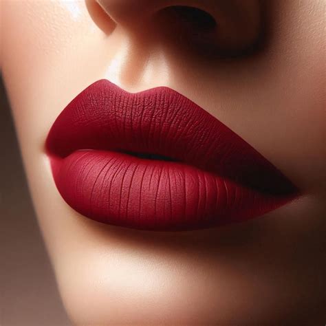 Smiling Young Girl Beauty Face Closeup Sexy Lips Beauty Pink Lip Makeup