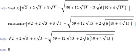 Simplify Mathematica 80 Obvious Simplification Missed Why Stack