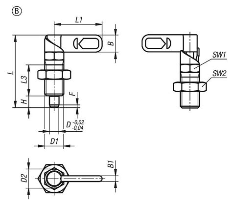 Kipp Cam Action Indexing Plungers With Stop