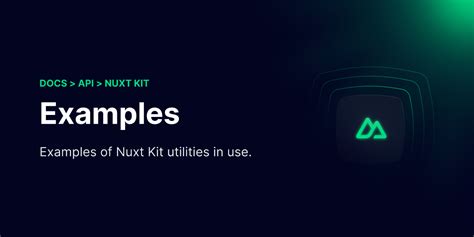 示例 · Nuxt Kit Nuxt 框架