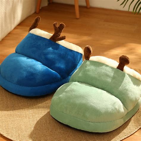 Badu Bg Анимационно гнездо за животни Топла и плюшена удебелена малка колиба за домашни любимци