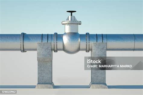 밝은 배경에 파이프 라인 파이프를 통해 석유와 가스의 수송 기술 정치 원자재 경제학 공간을 복사합니다 3d 렌더링 3d 그림 0명에 대한 스톡 사진 및 기타 이미지 Istock