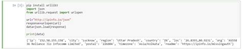 How To Fetch Ip Information Using Python Mayank Porwal Posted On The