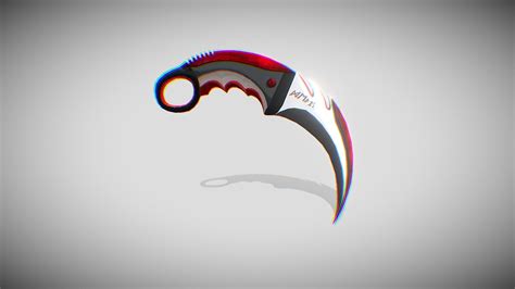 Ruby Tipped Karambit 3d Model By Hognoseenjoyer Keonotosaurus Ruby Tipped Karambit 3d Model By Hognoseenjoyer Keonotosaurus