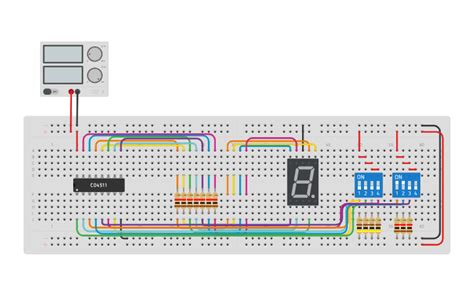 Decodificador Bcd Para Display De Segmentos Cd4511 58 Off