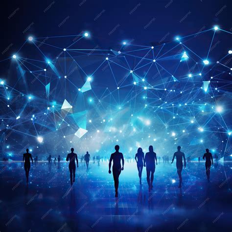 Premium Ai Image Technology And Interconnectedness