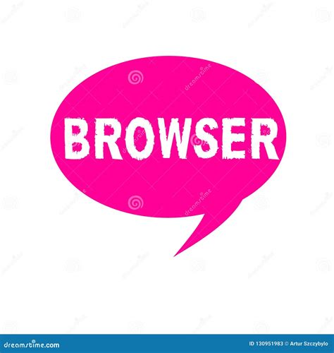 word writing text browser business concept for computer program