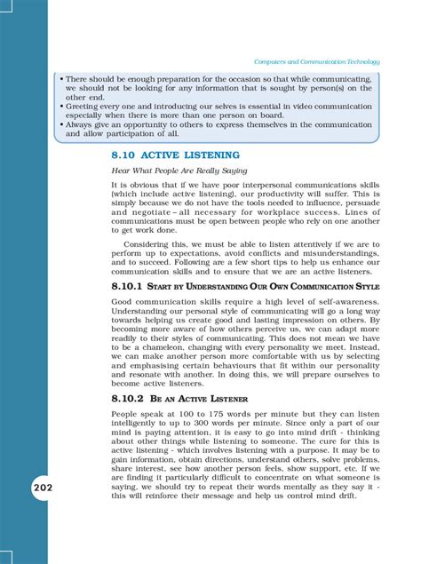 Ncert Book Class 11 Computers And Communication Technology Chapter 8