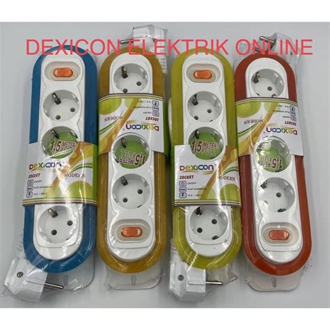 Jual Stop Kontak Modern Socket Modern Sambungan Kabel Colokan Listrik Stop Kontak On Off Stop