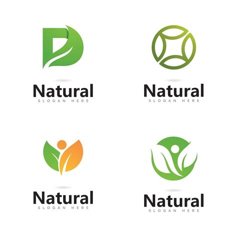 Premium Vector Tree Leaf Vector Logo Design