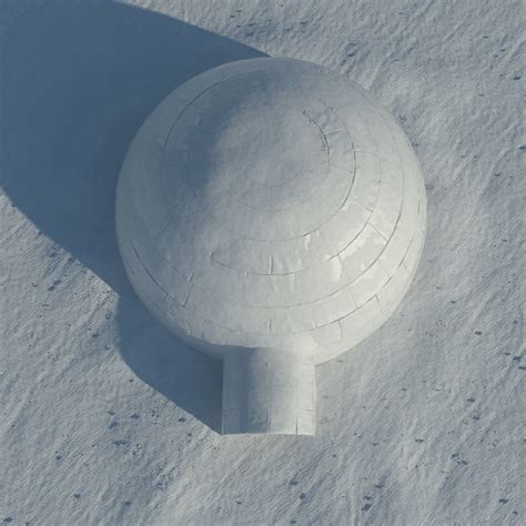 Igloo Snow 3d Max