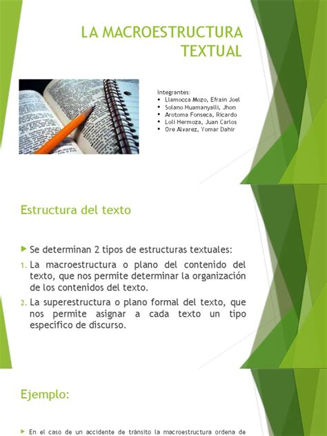 La Macroestructura Textual Pdf