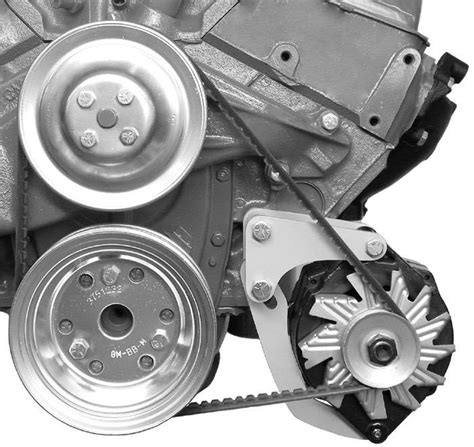 Alternator Bracket 348 409 Low Mount Driver Side 237l Affordable Street Rods