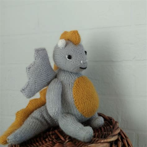 Dragon Knitting Pattern Dragon Crochet Pattern Inspire Uplift
