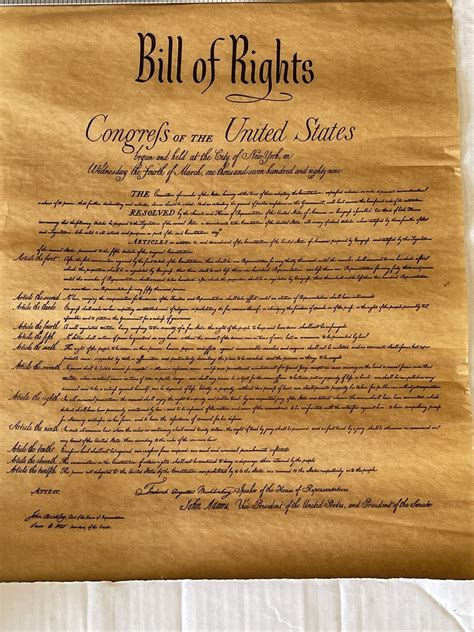 Amendementen Op De Bill Of Rights 6 De Amerikaanse Revolutie