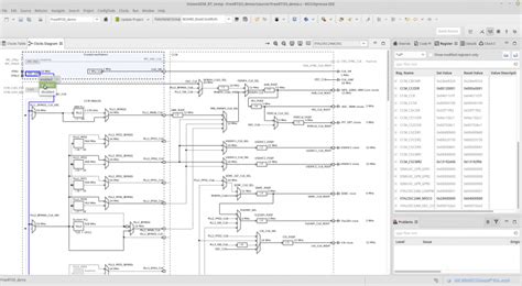 how to create and run the first freertos application on the visionsom
