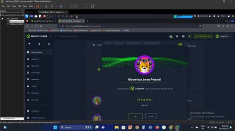 rohit kumar on linkedin cybersecurity ctf hackthebox meow